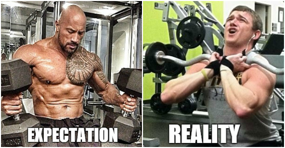 Expectations vs Reality in the gym (part 1) – Passion Through Life and ...